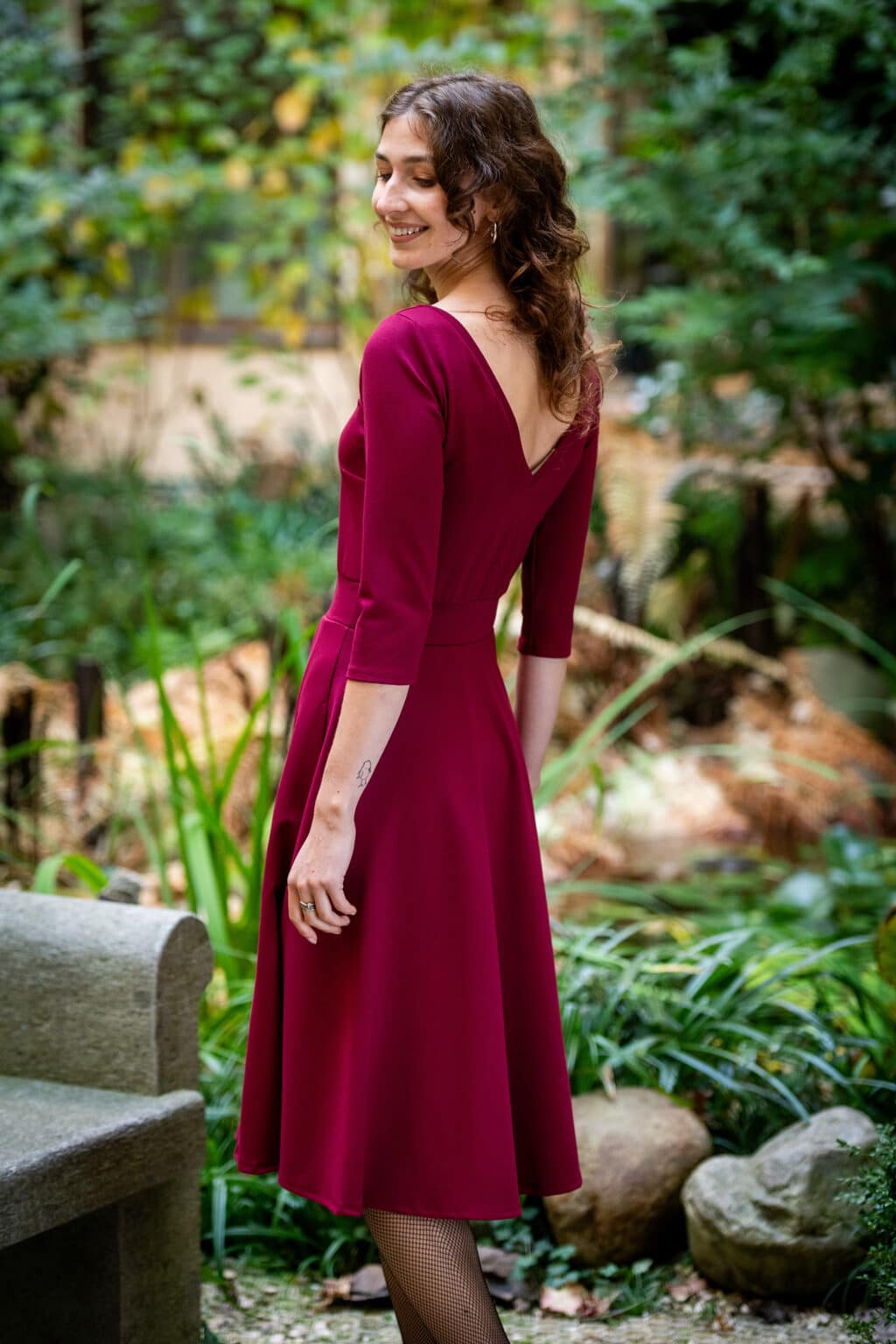 Kleid mit Rückenausschnitt - Claire - Jekyll und Kleid